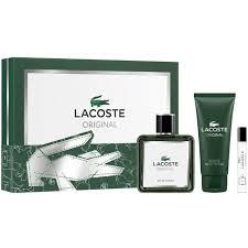 Lacoste Original Men 3s Set (Edp 100ml+ Edp 7.5ml+ 100ml S/G) – Perfume ...
