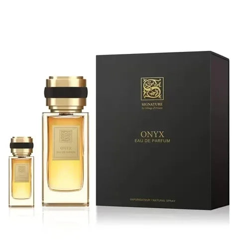 SIGNATURE ONYX TRAVEL SET EDP (100ML+15ML) – Perfume Online