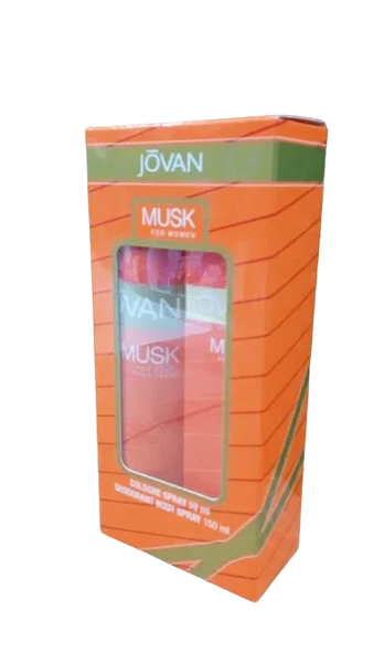 Jovan Musk Women Gift Set (59ML + 150ML) – Perfume Online