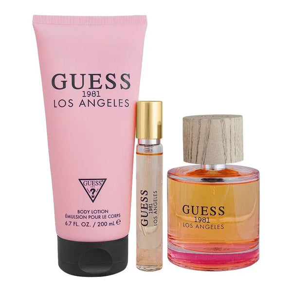 Shop Guess 1981 Los Angeles Women 3pcs Set - Perfume Online