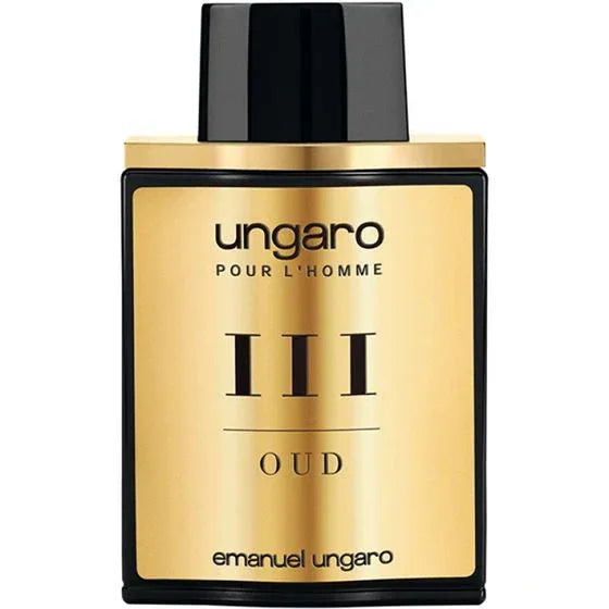 Shop Ungaro Oud (Gold) Homme III EDT Perfume For Men 100Ml - Perfume Online